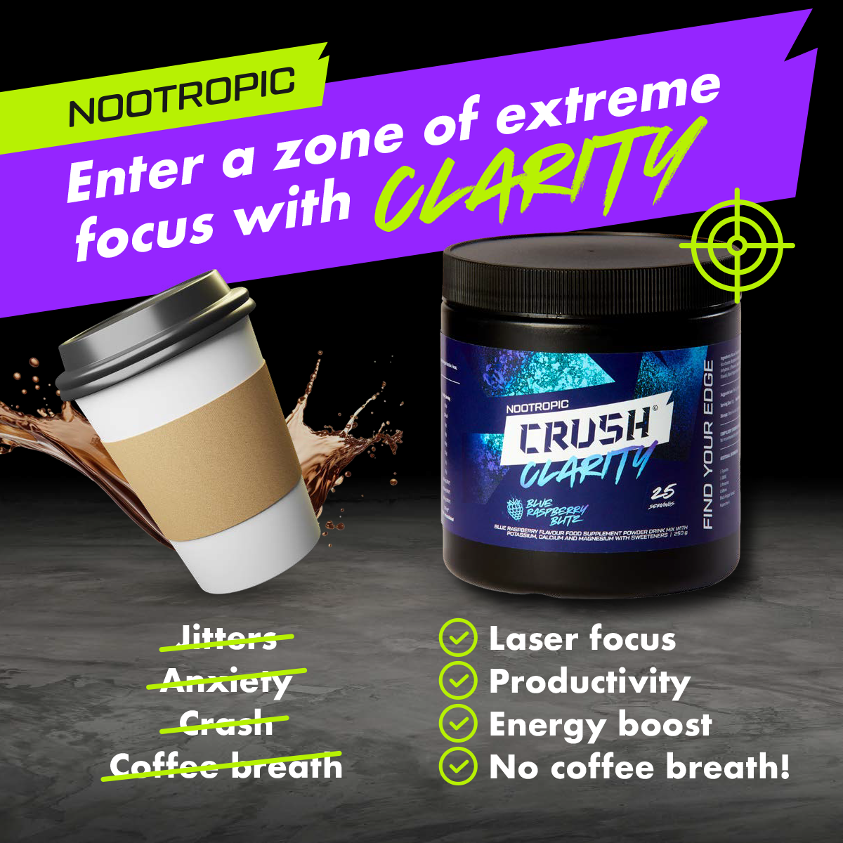 Crush Supplements - Find Your Edge